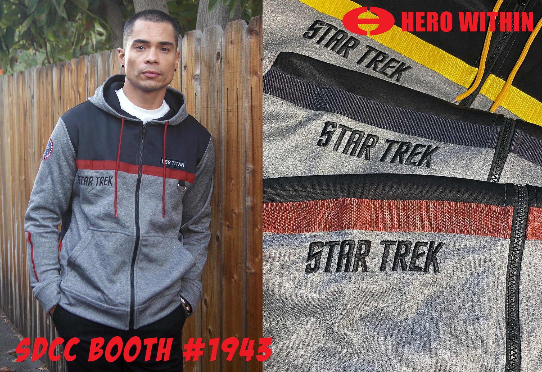 DC Comics, Star Trek, Godzilla and Pop Culture Geek Fashion– Hero Within