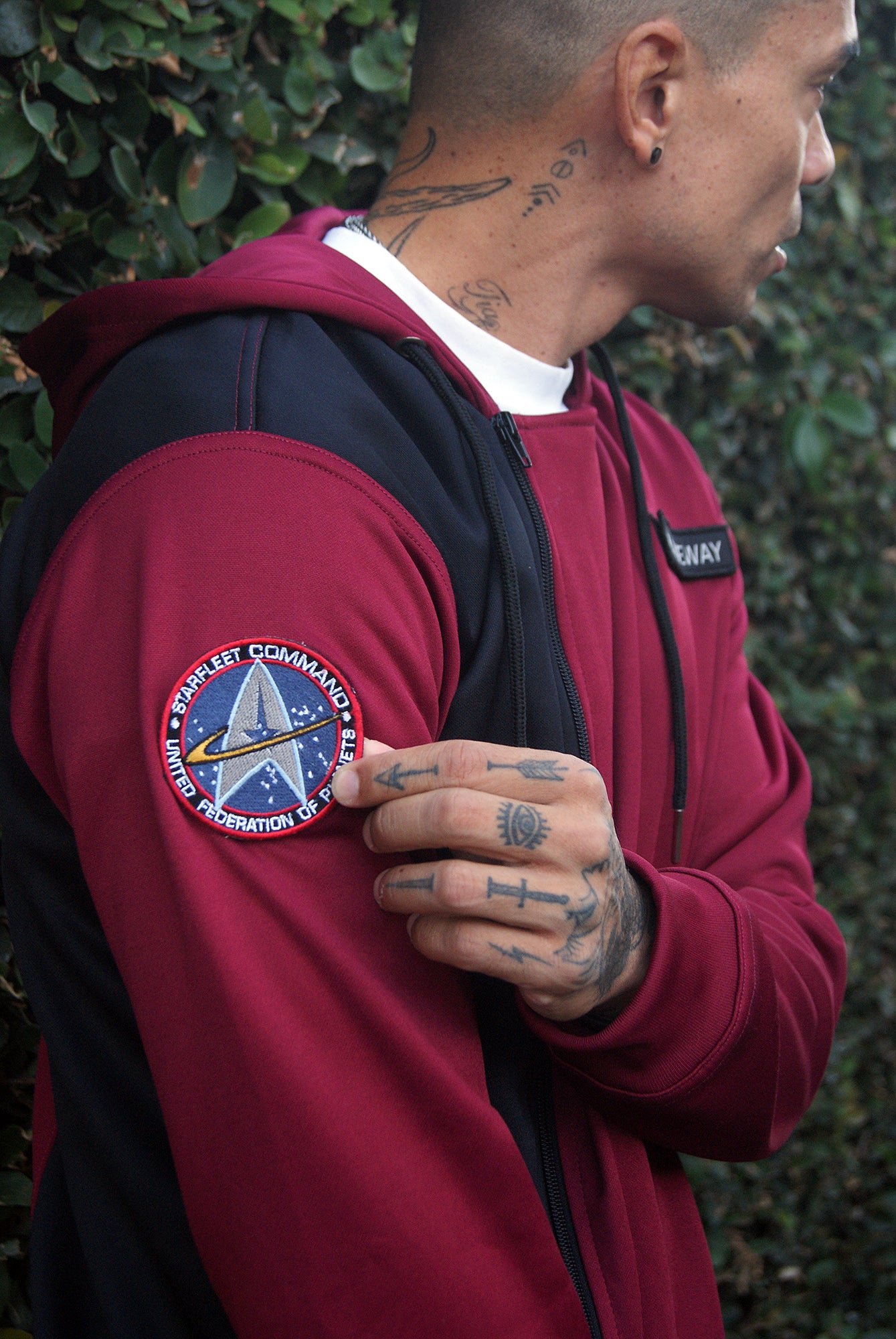 Star Trek Customizable Side-Zipper Hoodie